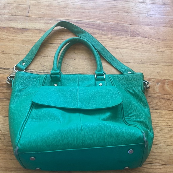 thirty-one | Bags | Jewell By Thirty One Green Leather Bag | Poshmark